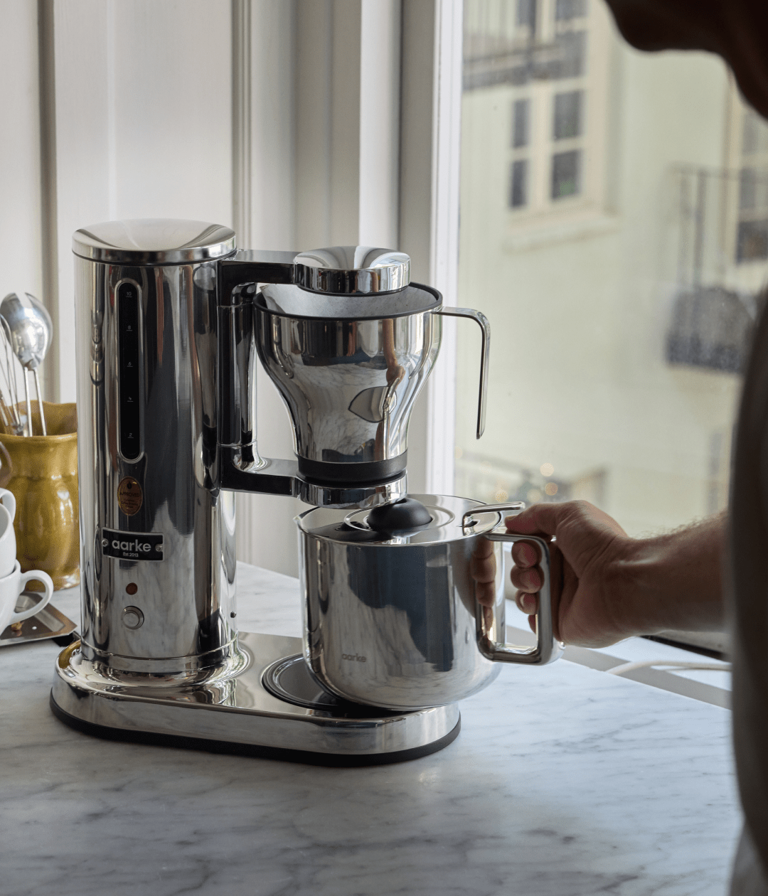Aarke Temperature Control Kettle - Stainless Steel Kettle